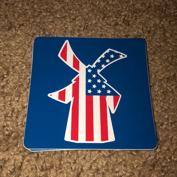 Dutch Bros | Other | Dutch Bros Windmill American Flag Sticker | Poshmark